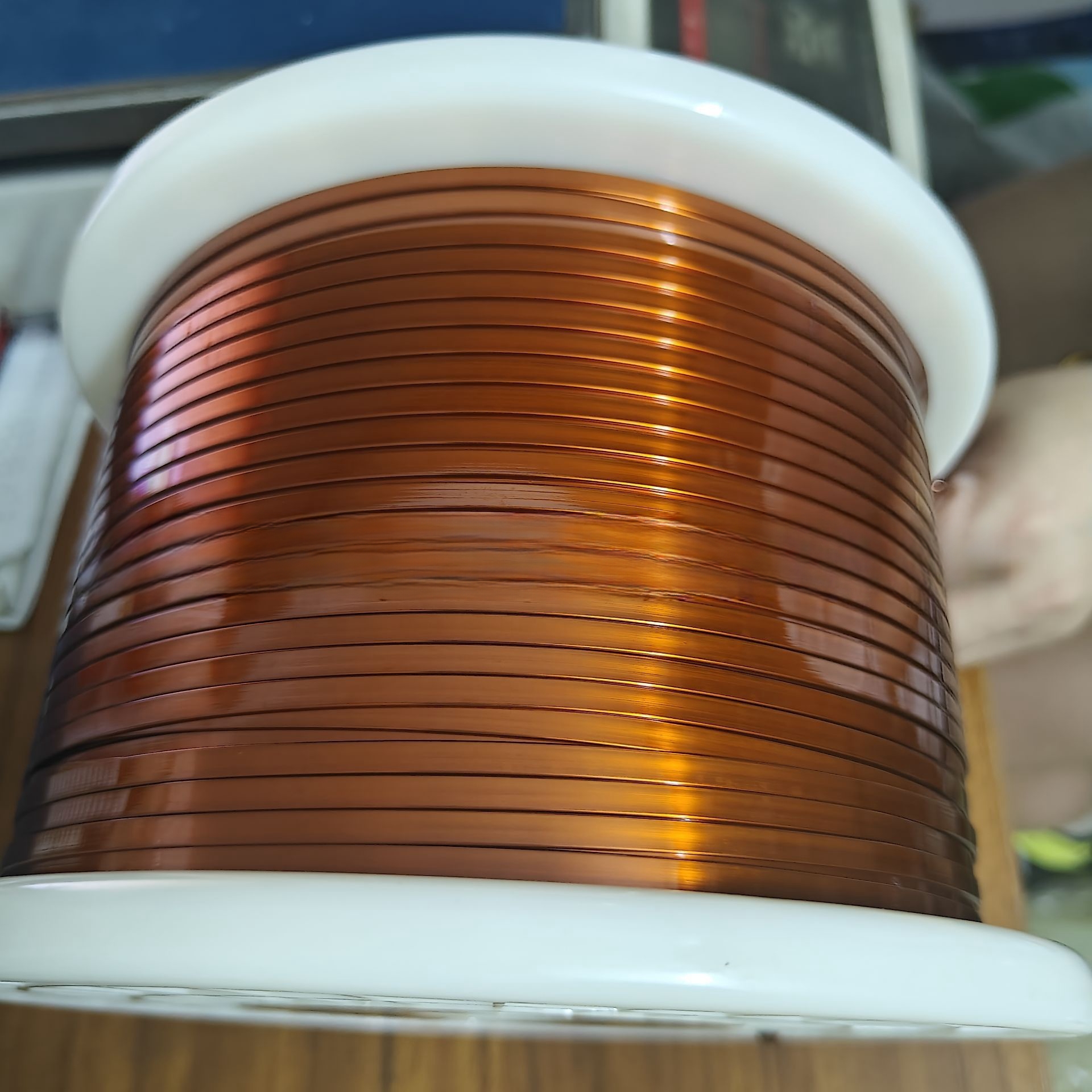 NXF Customizable C21000/C22000/C26800/C28000 Enamelled Copper Flat Wire ...